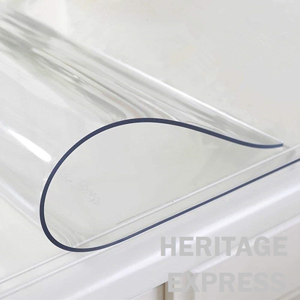 1 mm Super Clear PVC Crystal Table Cloth (4 X 6 feet ) – Furniture ...