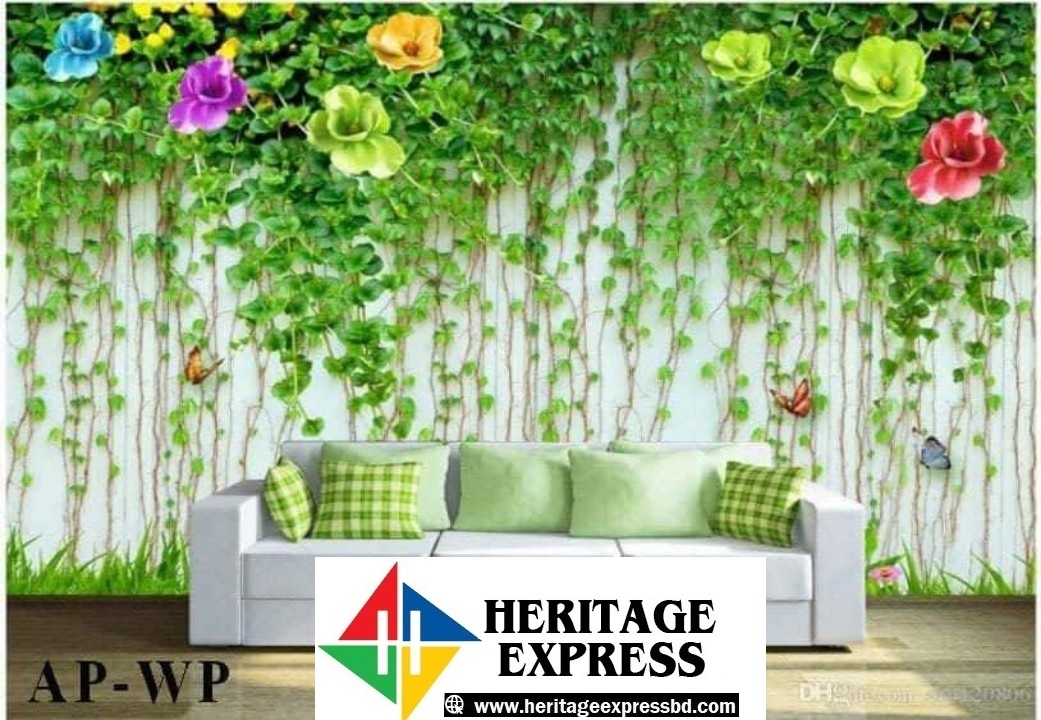 PVC 3D Wallpaper Print Indoor Wall Mural – Heritage